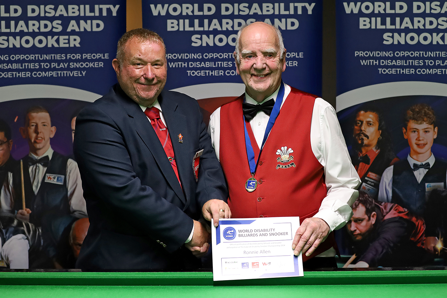 Champions Crowned at The Cube UK Disability Snooker Championship - WPBSA