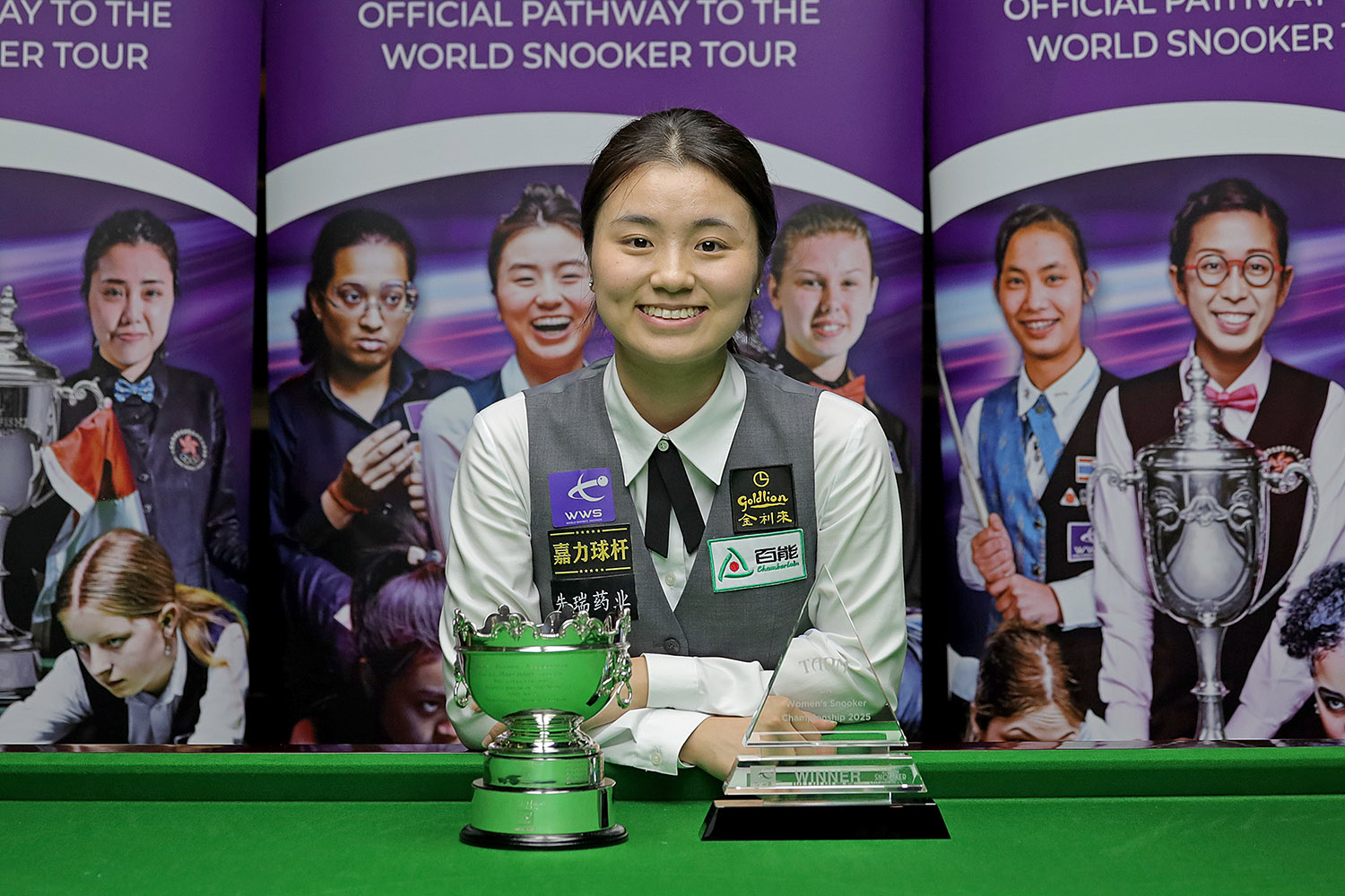 Brilliant Bai Wins British Open - WPBSA