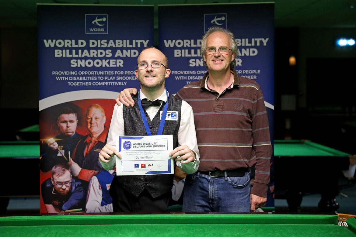 Disability Snooker Champions Crowned at Barratts - WPBSA