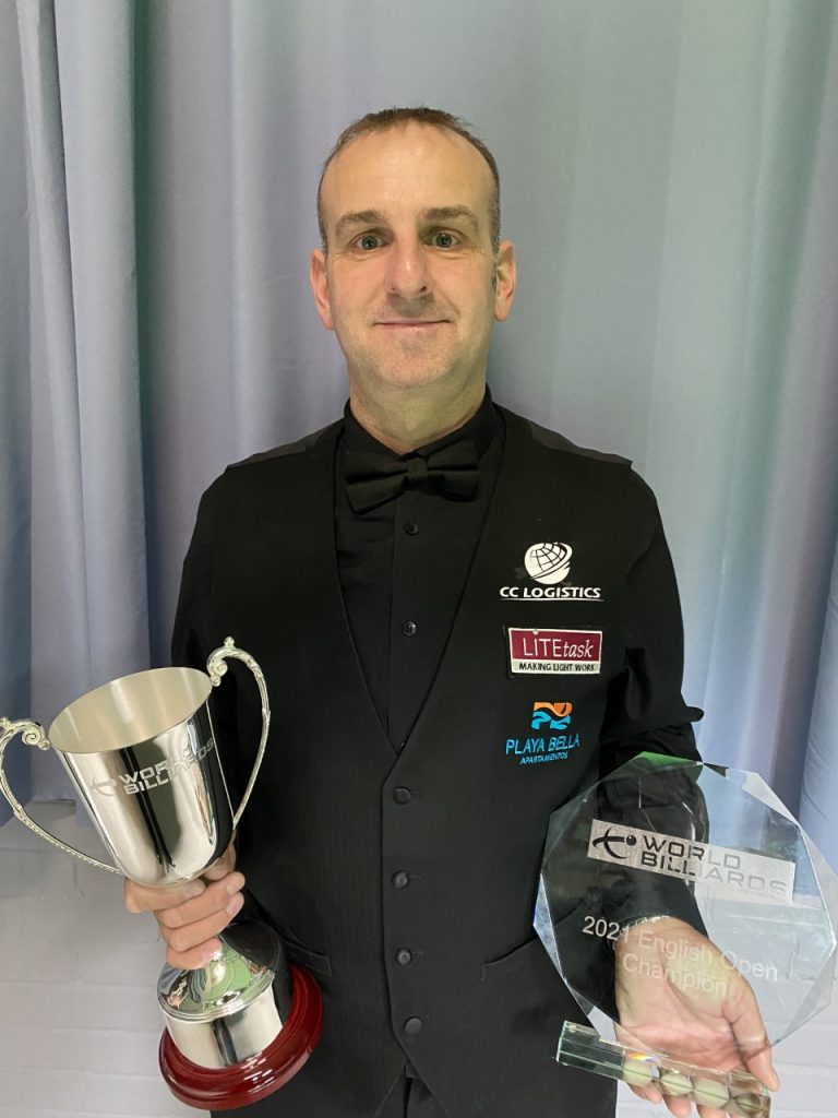 Causier Crowned English Open Champion - WPBSA