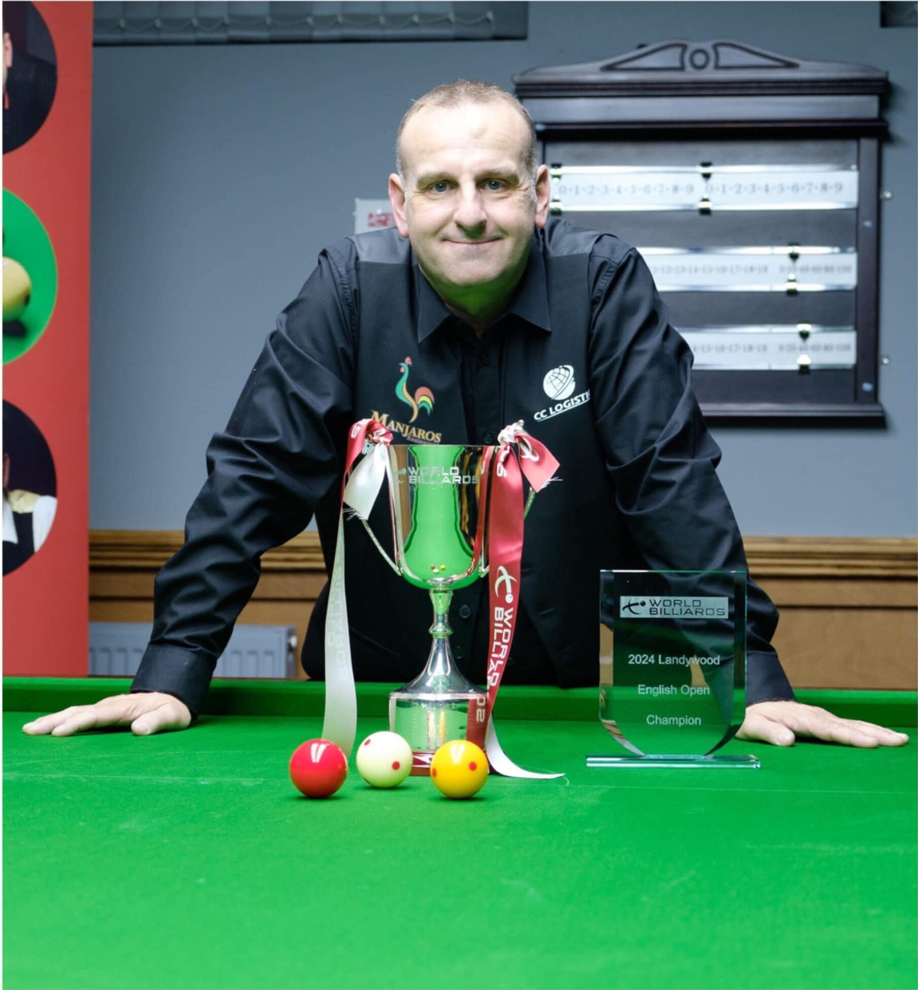 David Causier Defends English Open Crown - WPBSA