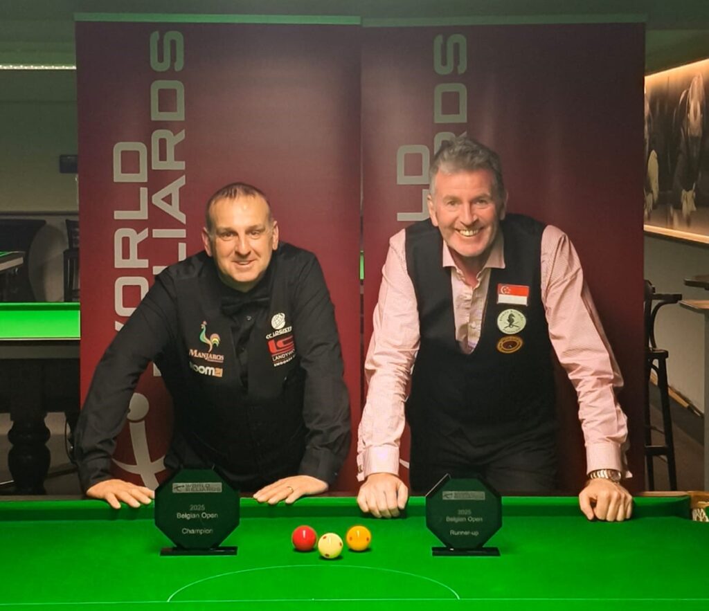 Causier Wins Belgian Open Title - WPBSA