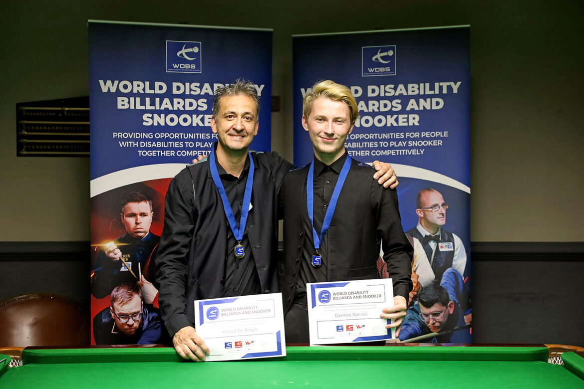 Disability Snooker Champions Crowned at Barratts - WPBSA
