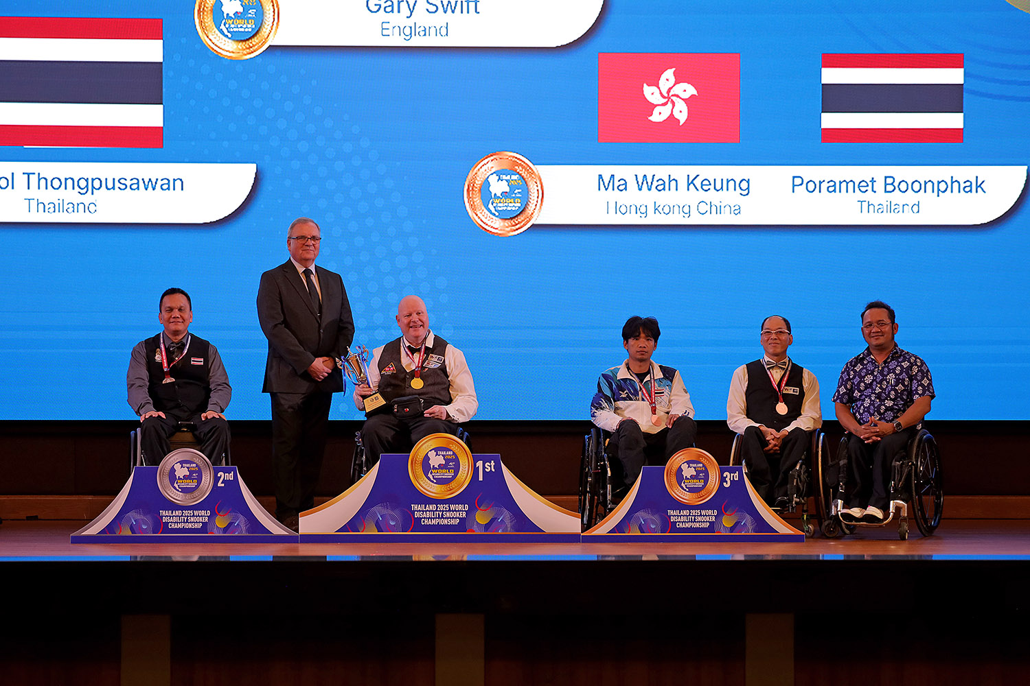 Winners Crowned at Historic World Disability Snooker Championship - WPBSA