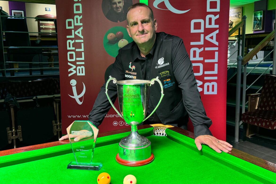 David Causier Wins World Billiards Championship - WPBSA