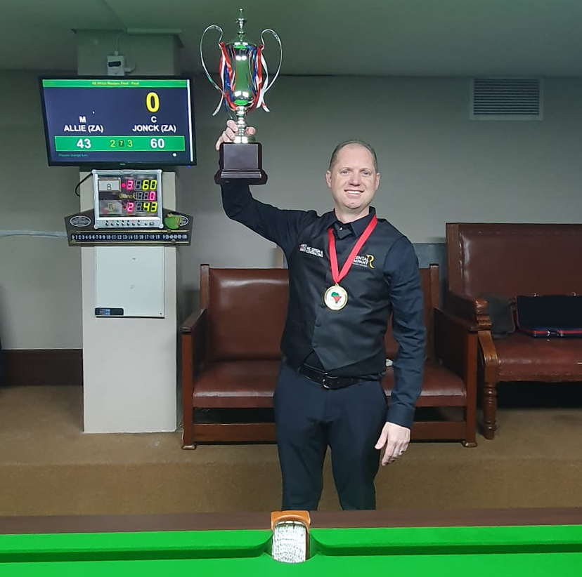 Charl Jonck Wins African Seniors Snooker Championship - WPBSA