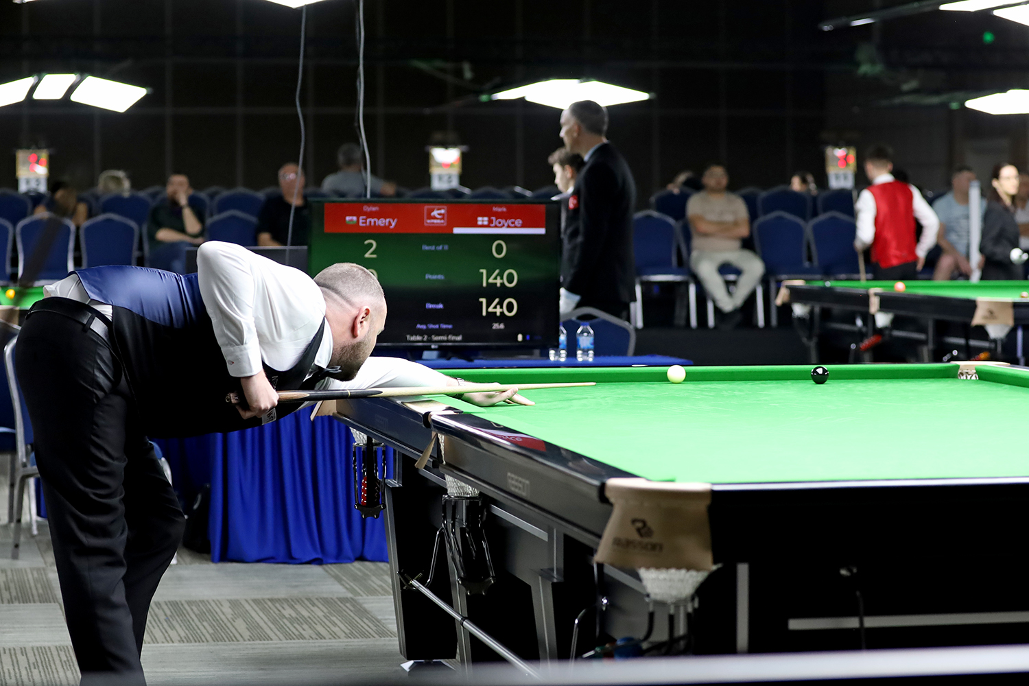Joyce Makes Q Tour Maximum - World Snooker Tour