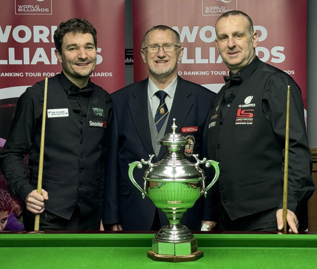 Dominant Causier Wins UK Billiards Championship - WPBSA