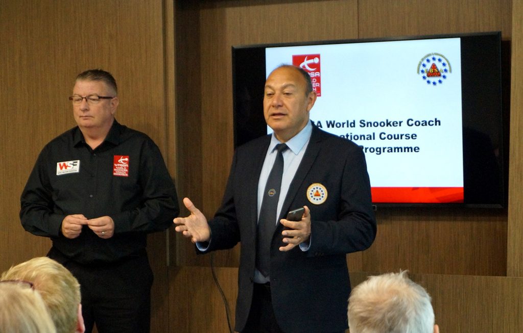 Landmark WPBSA / EBSA Coaching Development - WPBSA