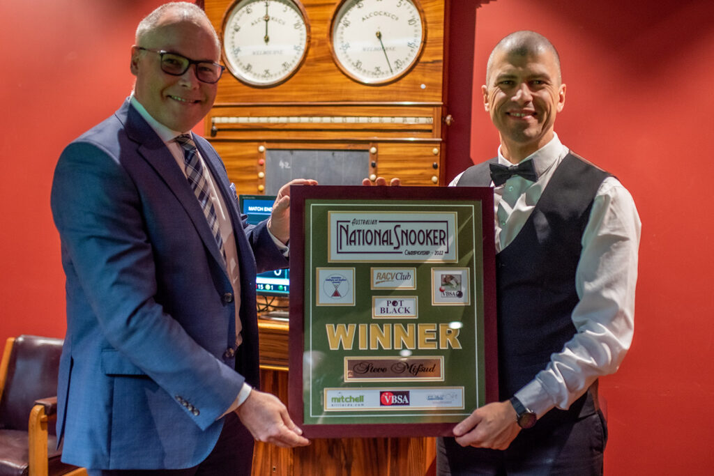 Record-Setter Mifsud is a Ten-Time Australian Snooker Champion - WPBSA