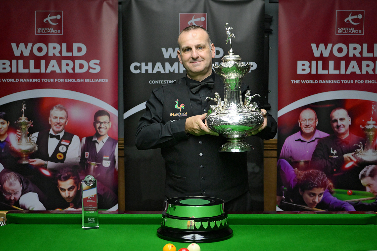 Dominant Causier Defends World Billiards Championship Crown - WPBSA