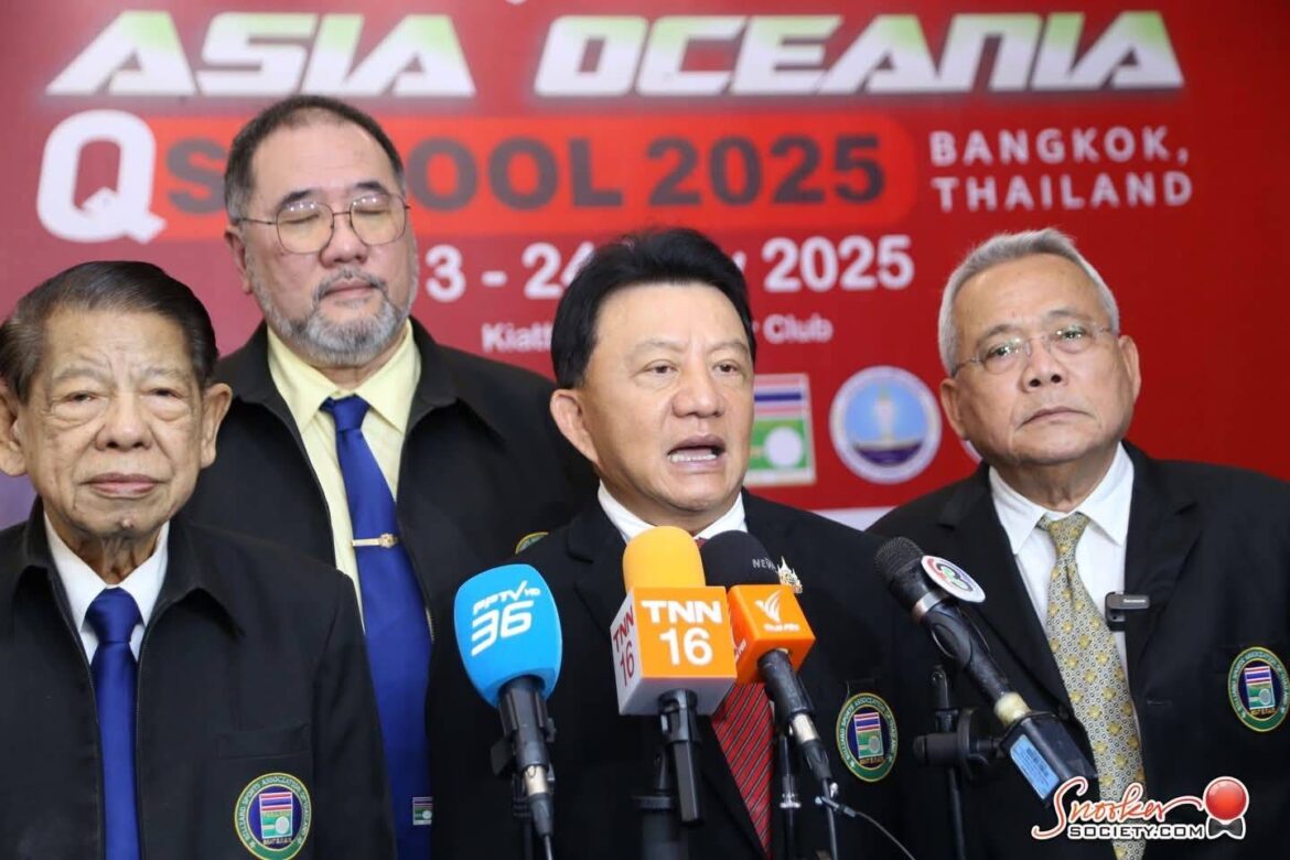 Asia-Oceania Q School 2025 | How to Follow - WPBSA