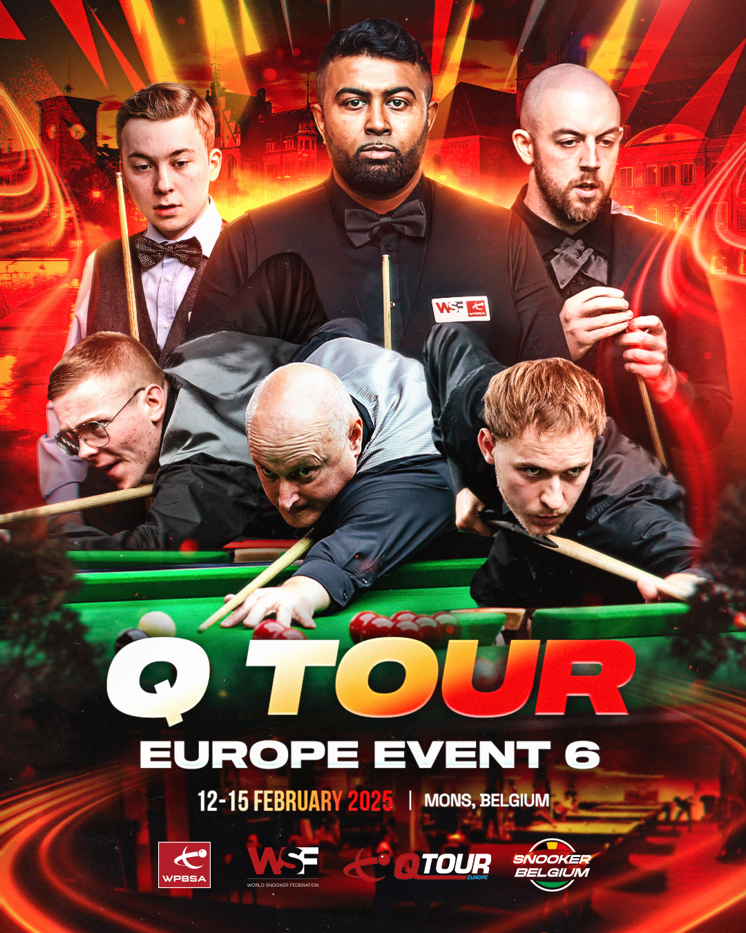 Q Tour Europe 2025/26 | Event 6 Draw & Format - WPBSA