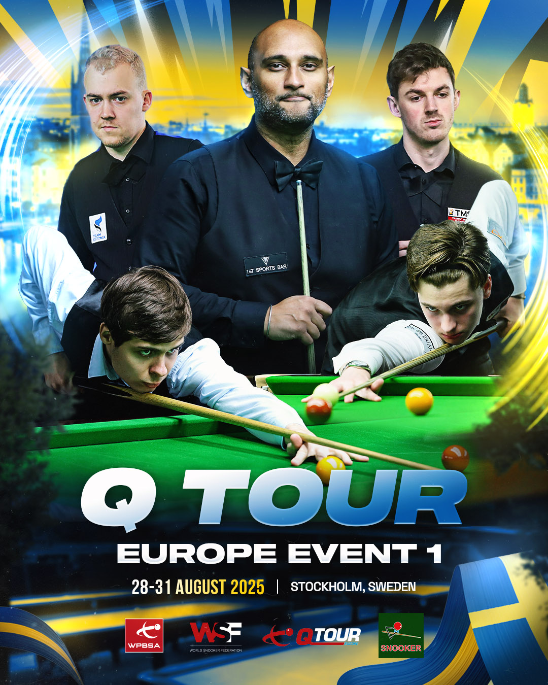 Q Tour Europe 2025/26 | Event 1 Draw & Format - WPBSA