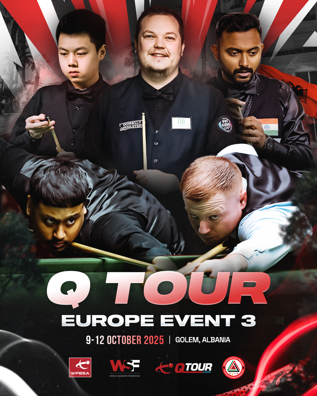 Q Tour Europe 2025/26 | Event 3 Draw & Format - WPBSA