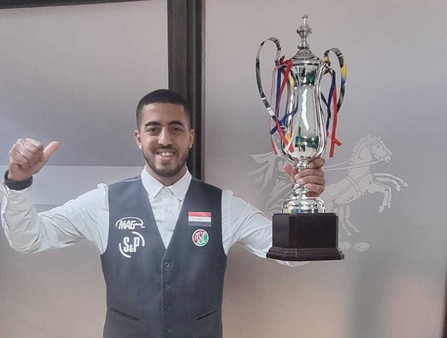 Hatem Yassen is the All-African Snooker Champion - WPBSA