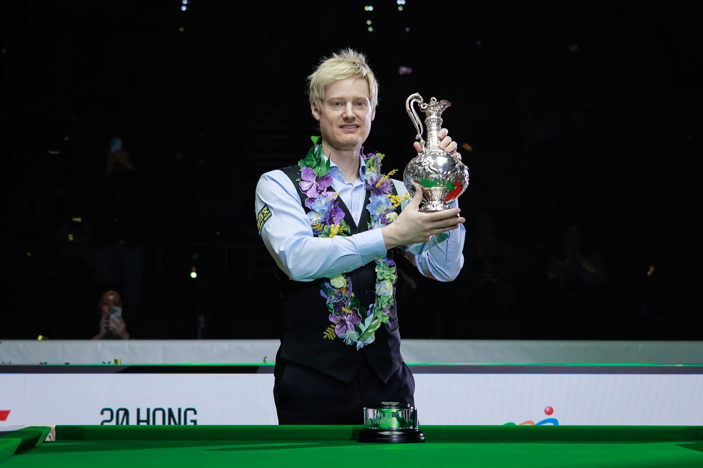 Robertson Whitewashes Bingham for Hong Kong Crown - WPBSA