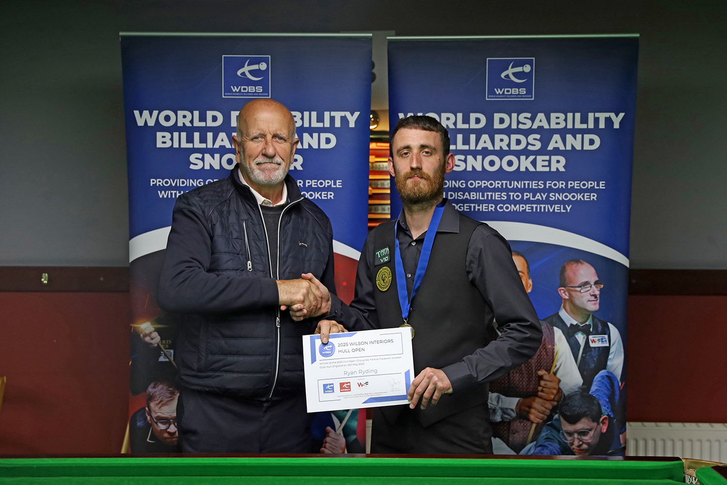Winners Crowned at 2025 Wilson Interiors Hull Disability Snooker Open - WPBSA