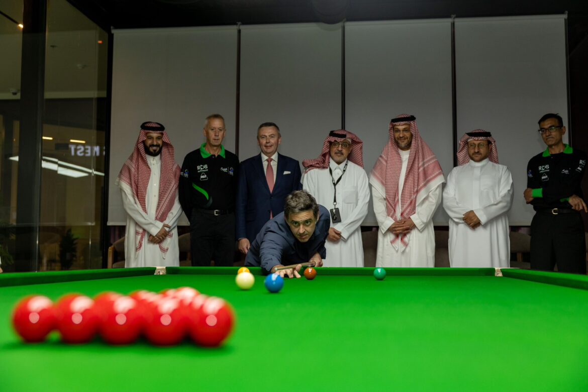 Ronnie O'Sullivan Snooker Academy Launched in Riyadh - WPBSA