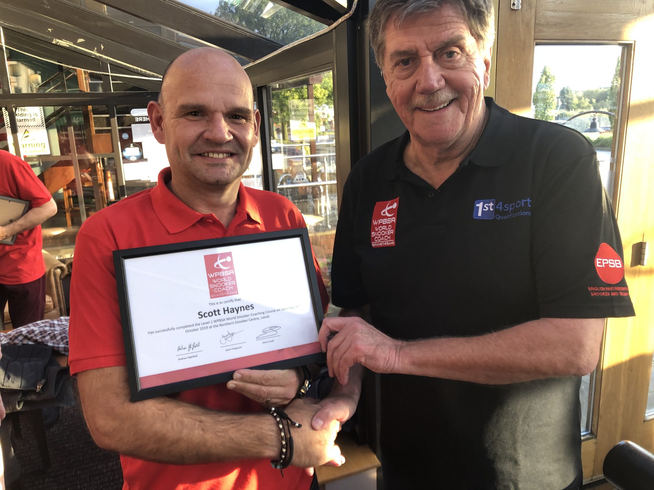 Scott Haynes - WPBSA