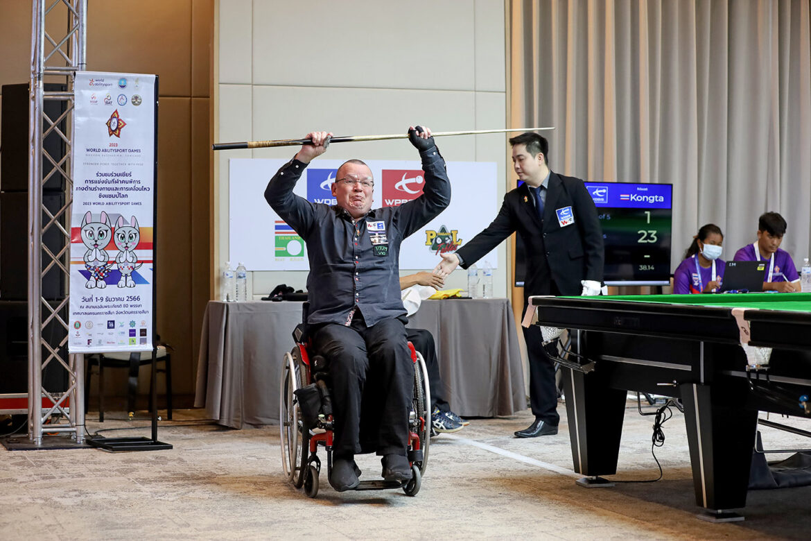 History For Snooker as Medals Won at World Abilitysport Games! - WPBSA