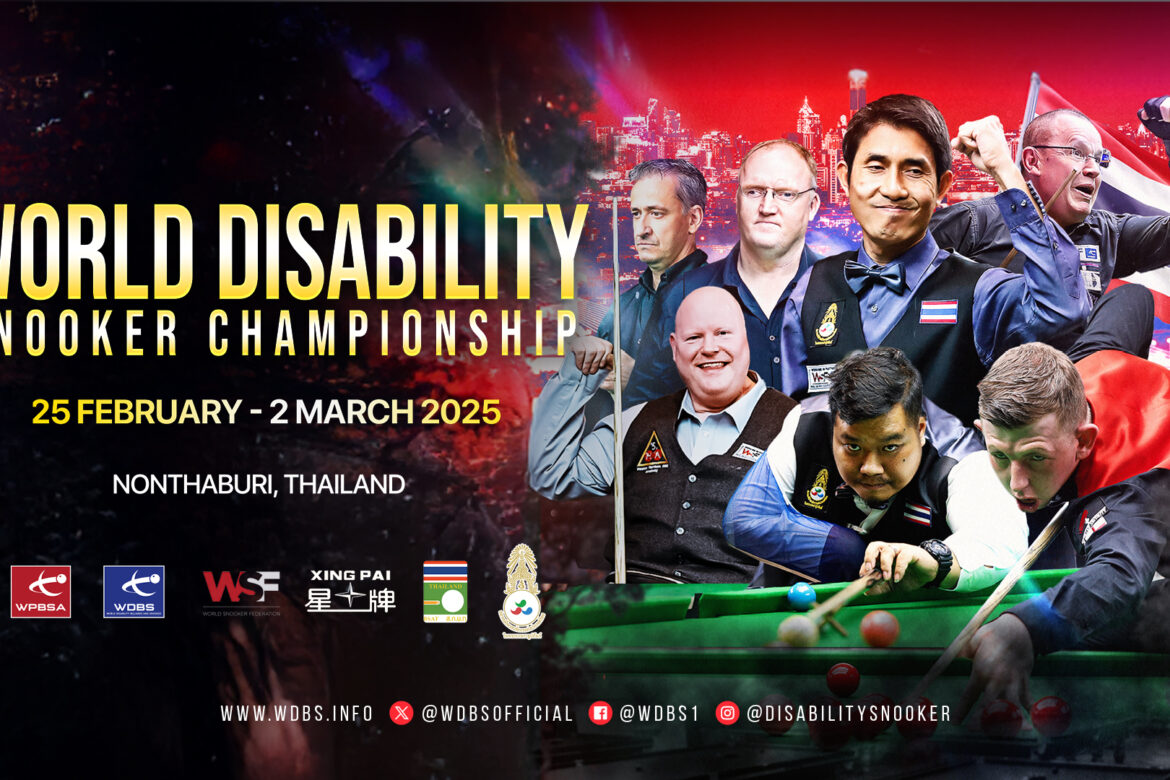 First Ever World Disability Snooker Championship to be Held in Thailand ...
