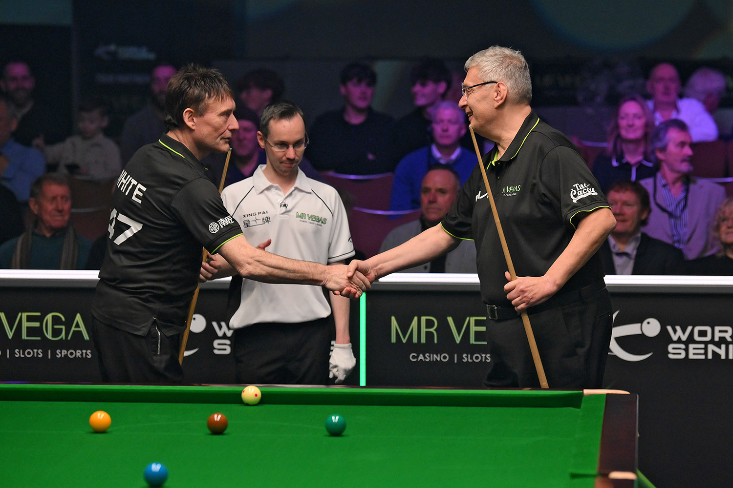 Ken Doherty Wins Second Mr Vegas World Seniors Snooker 900 Title in Epsom - WPBSA